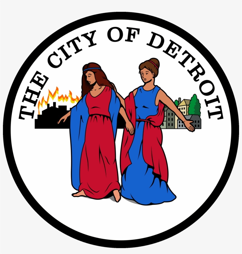 Seal Of Detroit - Detroit Coat Of Arms PNG Image | Transparent PNG Free ...