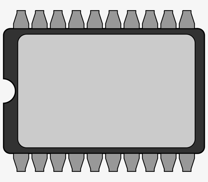 Download Free Computer Chip Clipart - Microprocessor Clipart ...