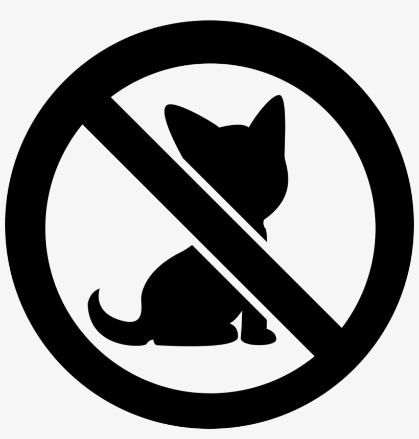 Pets Prohibition Sign - Share Alike PNG Image | Transparent PNG Free ...
