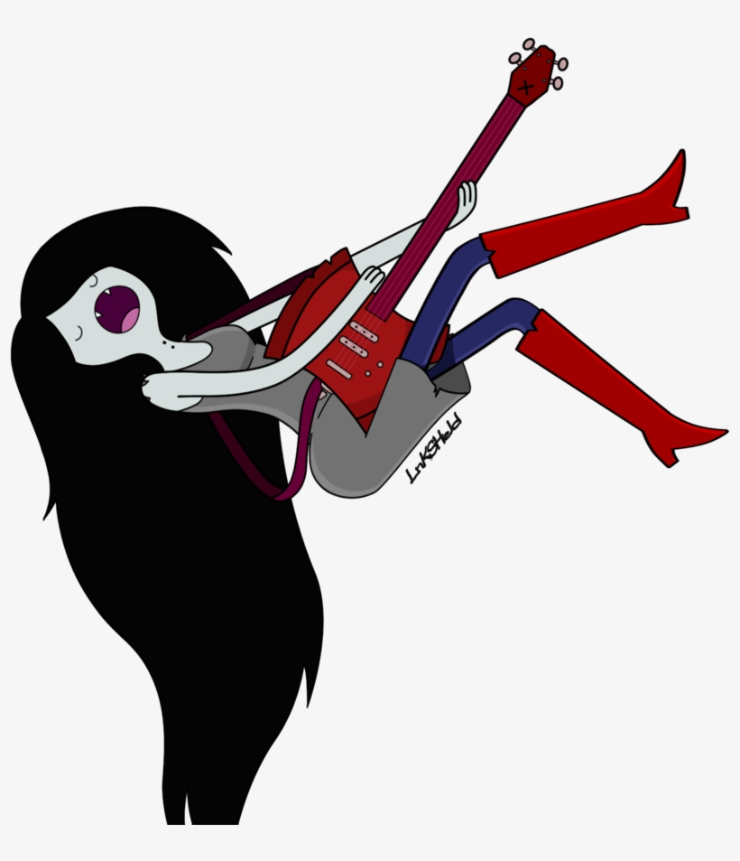 Random Stuff Marceline 35744997 899 889 - Marceline And Her Bass PNG ...