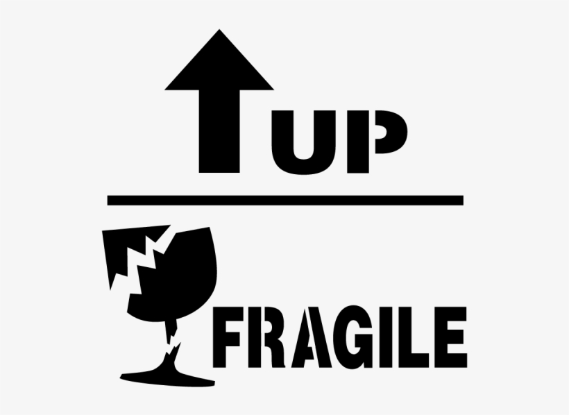Download Metal Stencil - "up - Fragile" - 10" X 10" - Stencil Fragile ...