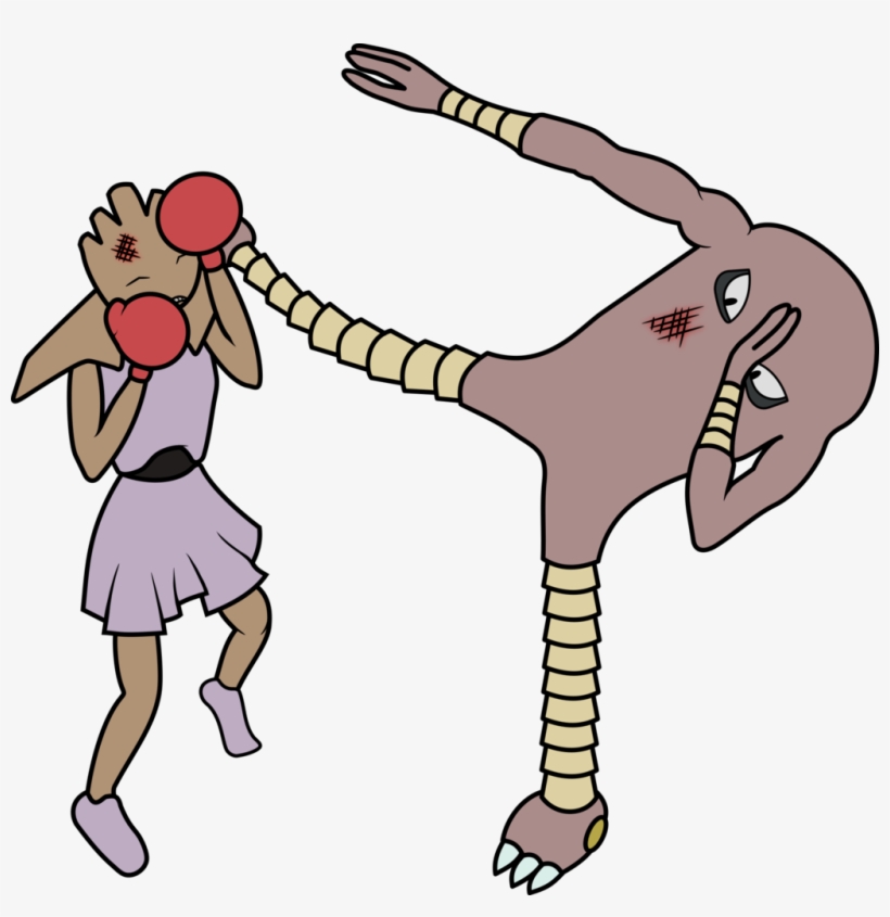 Hitmonlee Vs Hitmonchan PNG Image | Transparent PNG Free Download on ...
