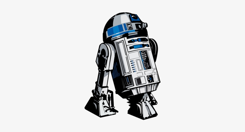 Star Wars Astromech Droid R2-d2 Vynil Car Sticker Decal PNG Image ...
