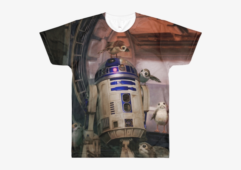 The Last Jedi Porgs & R2-d2 - Star Wars The Last Jedi R2-d2 PNG Image ...