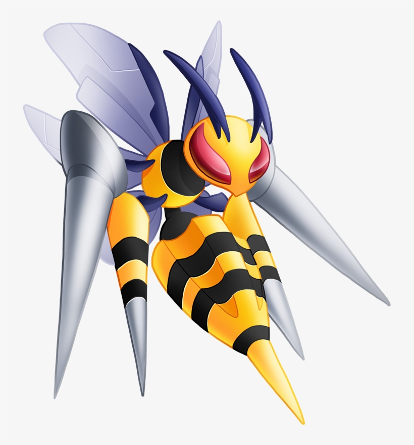 Download Pokemon Shiny Mega Beedrill Is A Fictional Character - Pokemon ...