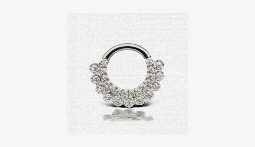 Diamond Septum Ring New Unique Septum Jewelry Diamond - Jewellery PNG ...