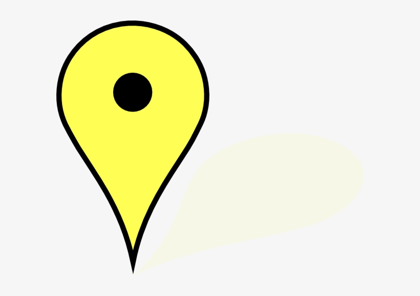 How To Set Use Google Maps Pin Clipart - Yellow Marker Google Maps PNG ...