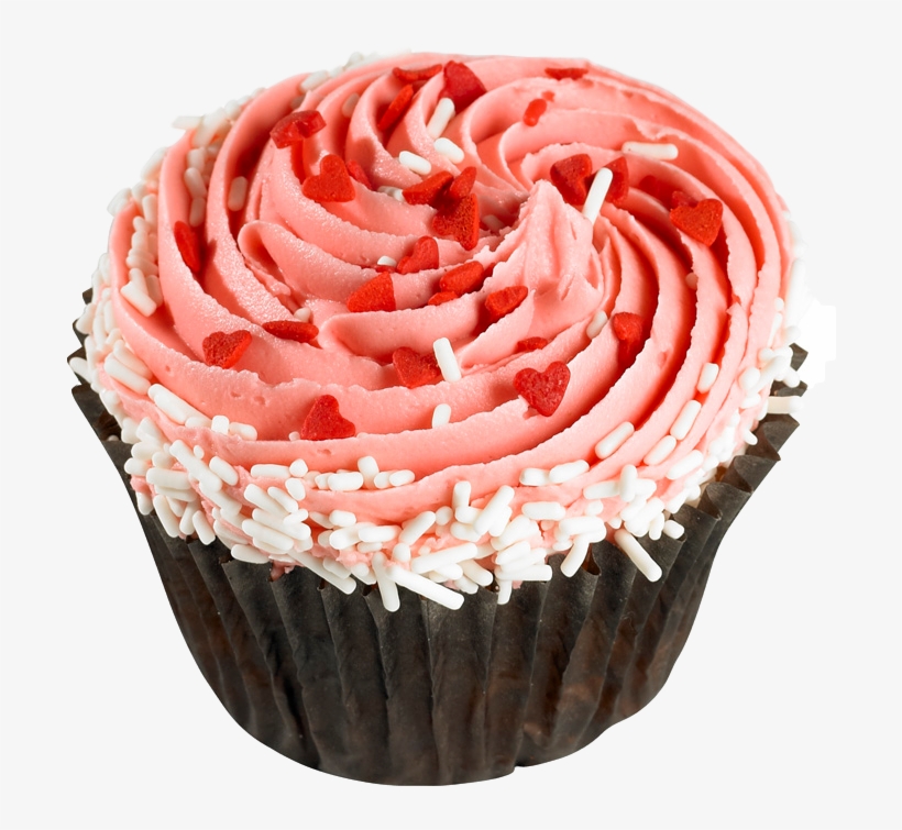 Pink Valentine Cupcakes Png PNG Image | Transparent PNG Free Download ...