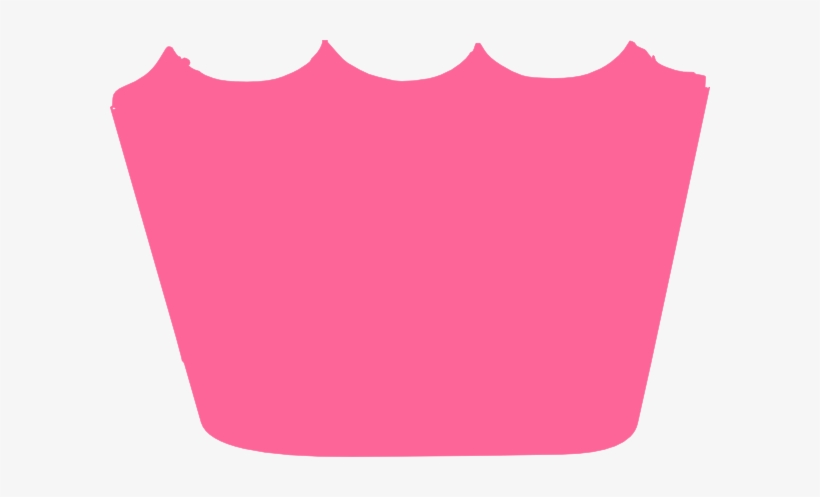 Pink Cupcake Cup Clip Art - Cupcake Paper Cover Clipart PNG Image ...
