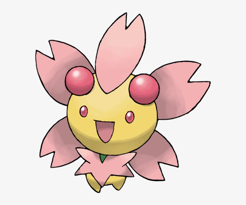 Cherrim's Sunshine Form - Pokemon Cherrim PNG Image | Transparent PNG ...