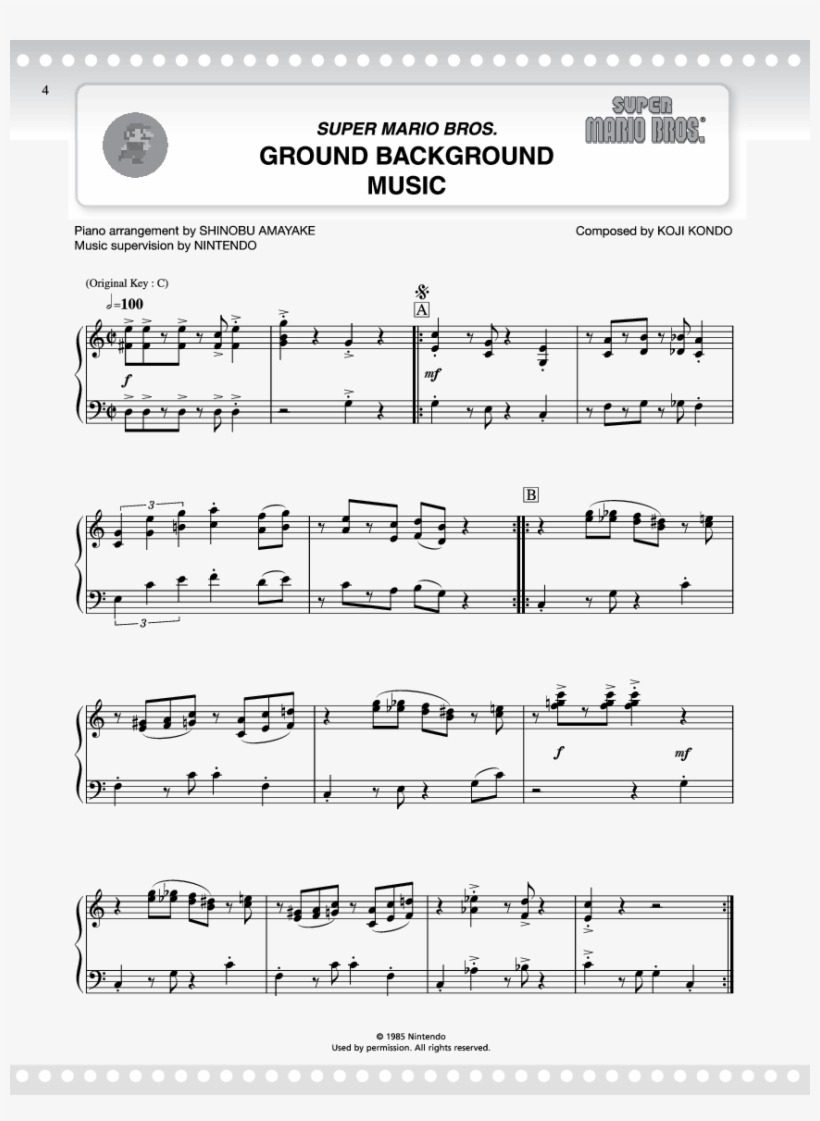 Download Super Mario Series Thumbnail - Super Mario Bros Ground ...