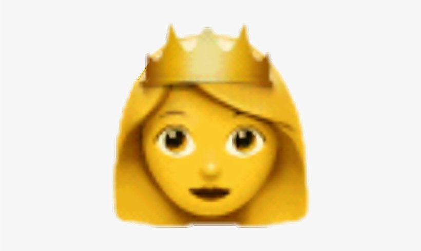 Download Princesa Emoji | Transparent PNG Download | SeekPNG