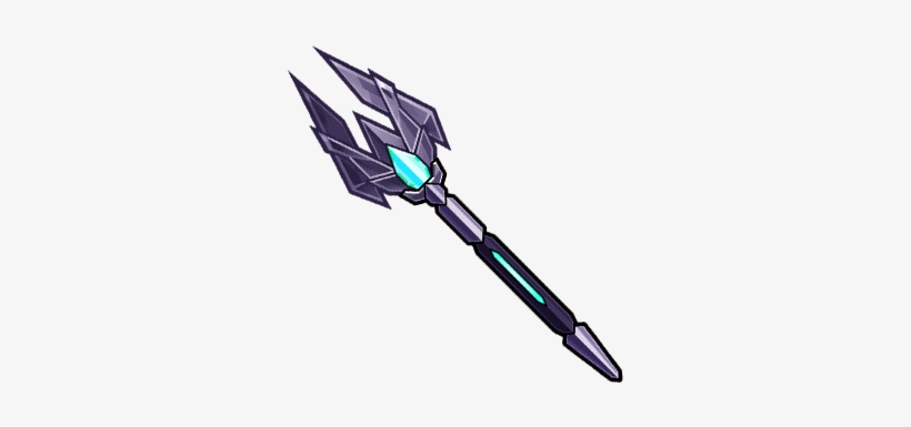 Gear-magic Crystal Staff Render - Xeno Staff Unison League PNG Image ...