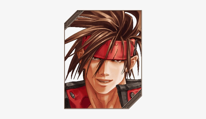 Sol Badguy Portrait - Guilty Gear Xx Sol PNG Image | Transparent PNG ...