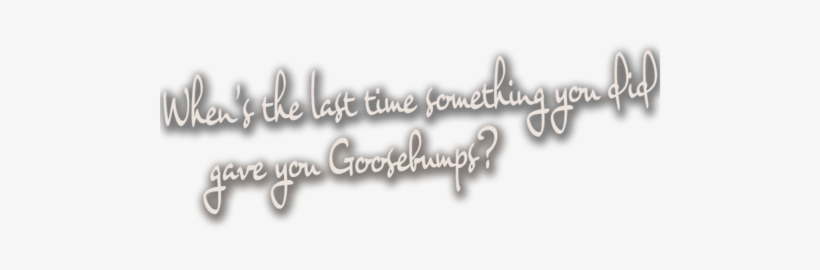 Download Goosebumps | Transparent PNG Download | SeekPNG