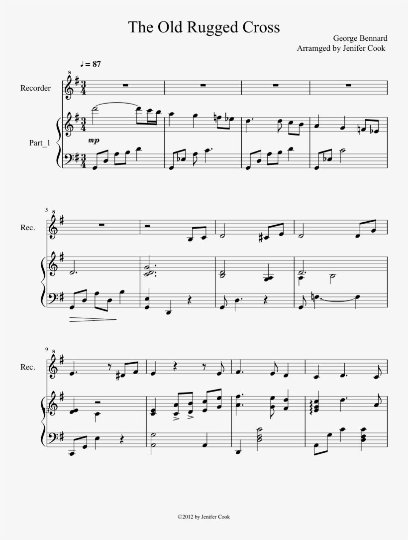 Print - Wintergatan All Was Well Sheet Music PNG Image | Transparent ...