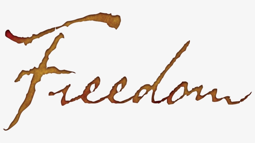 'freedom' Logo Design - Freedom Clipart Transparent PNG Image ...