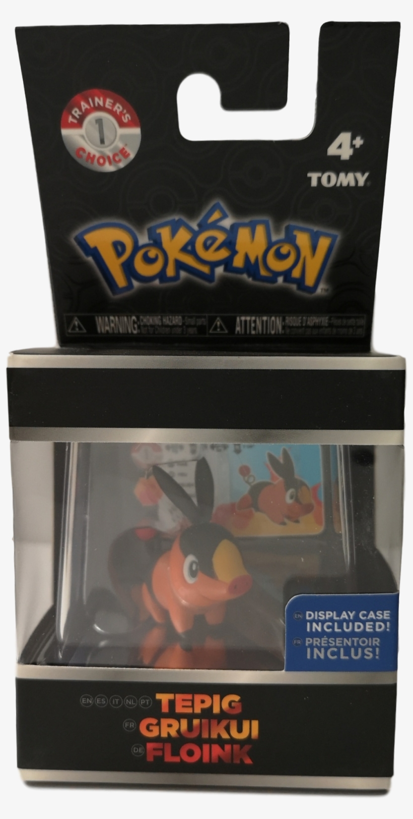 Pokemon Trainer's Choice Tepig Figure - Tomy Pokemon Tepig Trainer's ...