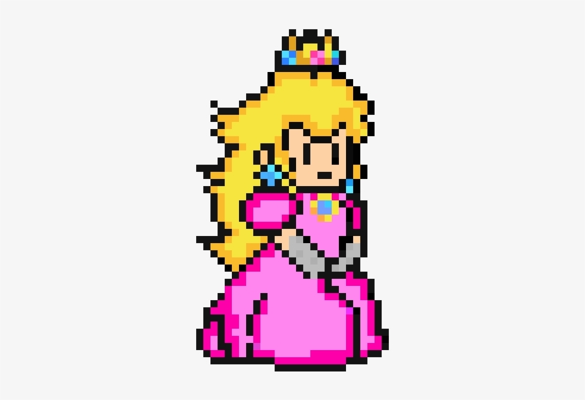 Download Peach De Monica - Princess Peach Pixel | Transparent PNG ...