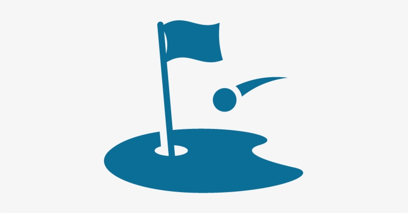 Golf Courses - Blue Golf Clip Art PNG Image | Transparent PNG Free ...
