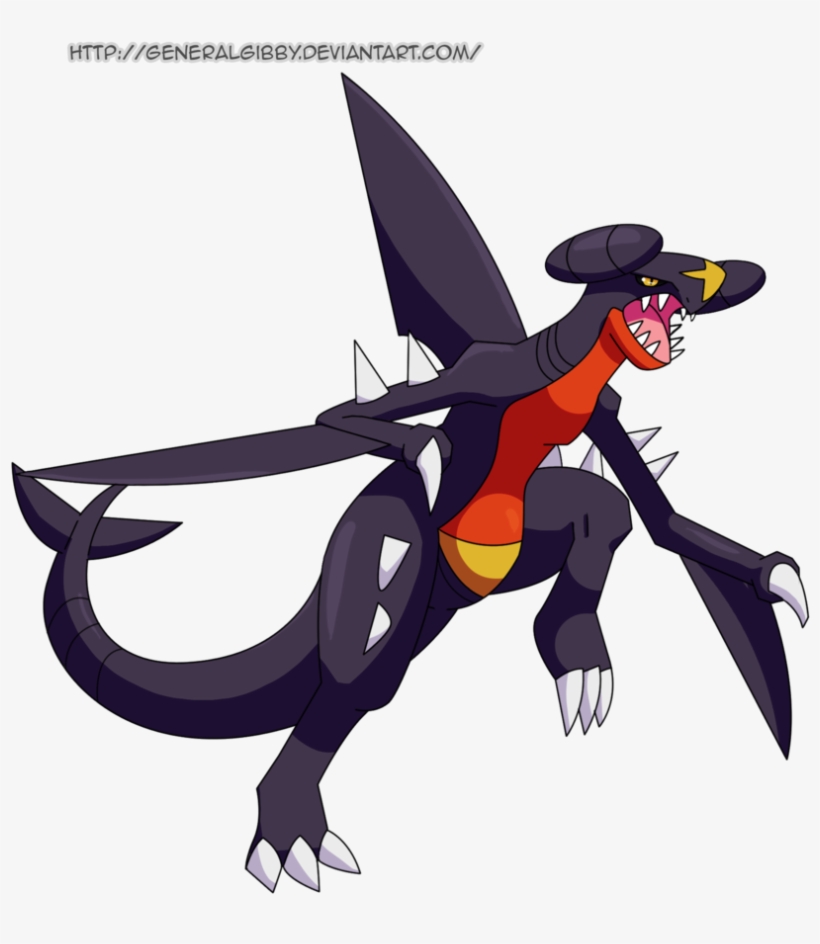 Download Pokemon - Garchomp - Garchomp | Transparent PNG Download | SeekPNG