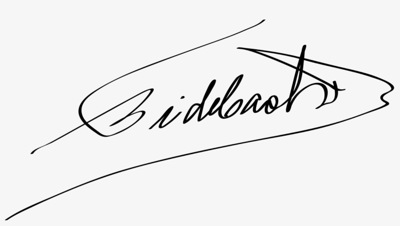 Autograph Of Fidel Castro - Fidel Castro Signature PNG Image ...