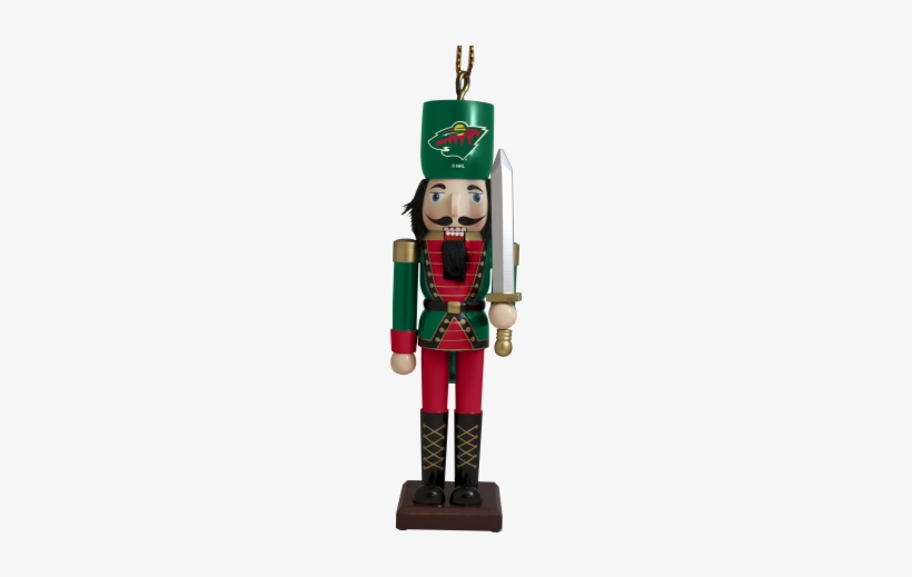 Minnesota Wild Nutcracker Ornament - Pittsburgh Steelers 4" Nutcracker ...