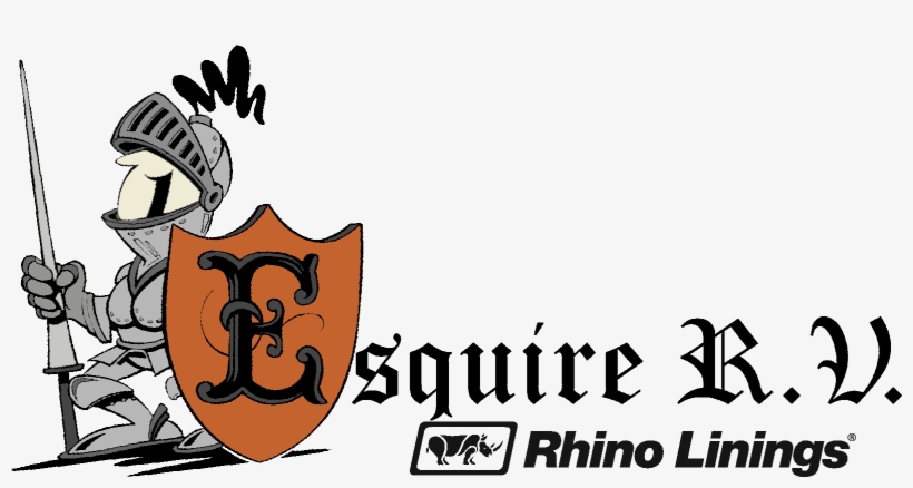 Esquire Rv & Rhino Linings - Old English PNG Image | Transparent PNG ...