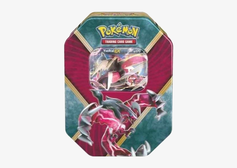 Shiny Kalos Tin - Pokemon Shiny Kalos Tin Shiny Yveltal Ex PNG Image ...