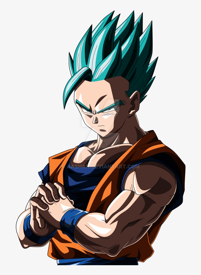 Gohan Super Sayayin Blue PNG Image | Transparent PNG Free Download on ...