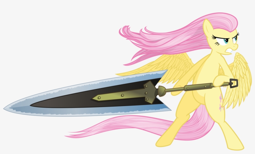 Vulthuryol00, Dexterous Hooves, Fluttershy, Greatsword, - Bowie Knife ...