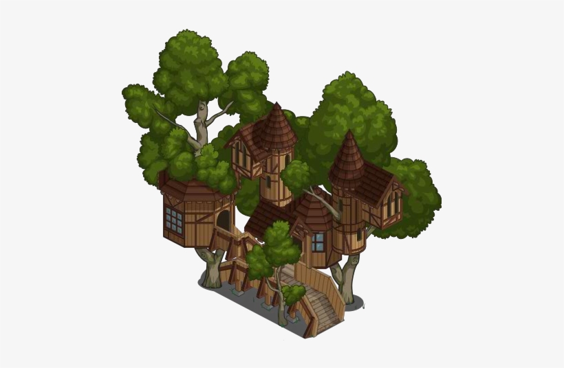 English Treehouse High Quality - Farmville Tree PNG Image | Transparent ...