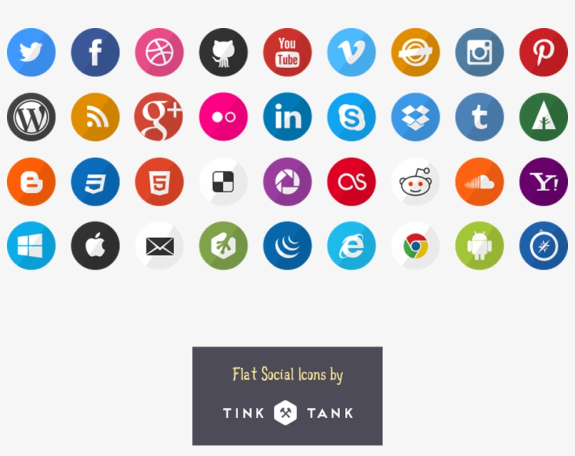 Flat Social Network Icon Sketch - Social Networking Icon PNG Image ...