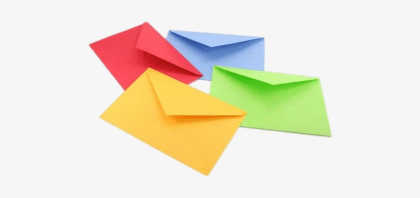 Coloured Envelopes - Colored Envelopes PNG Image | Transparent PNG Free ...