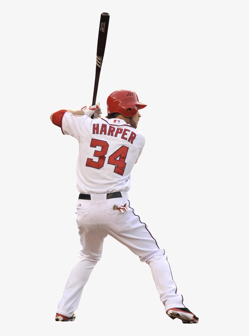 Bryce Harper, 2016 Nl Mvp - Bryce Harper No Background PNG Image ...
