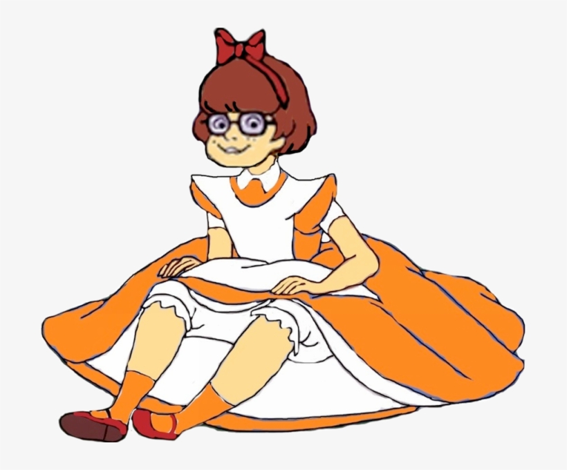 Download Velma Dinkley As Little Alice - Velma Scooby Doo | Transparent ...