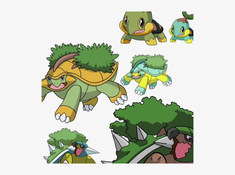 Download Photo - Turtwig Evolution Pokemon Go | Transparent PNG ...