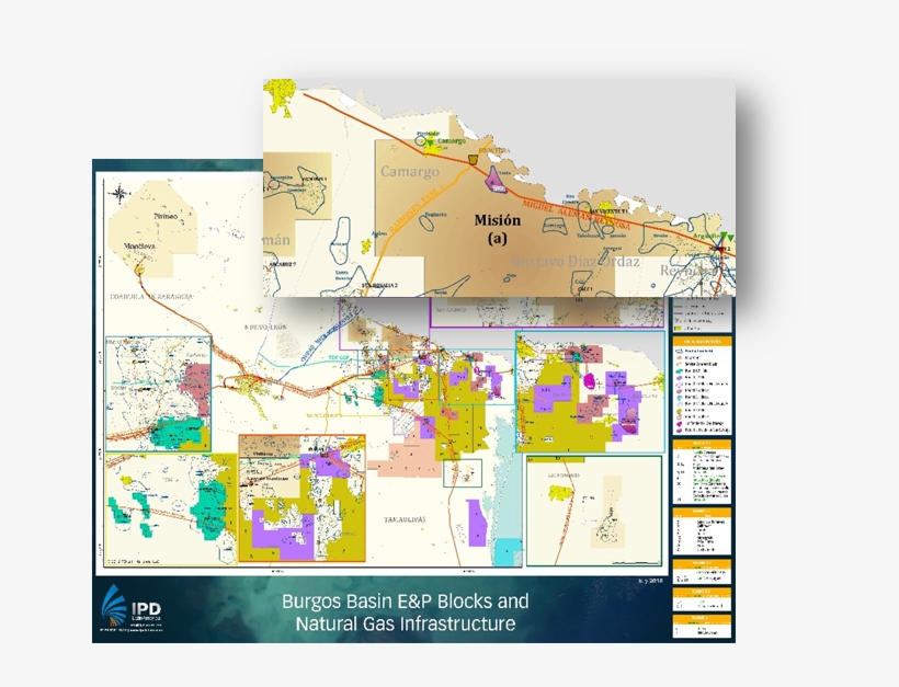 This Maps Focuses On The E&p Activity , Along With - Map PNG Image ...