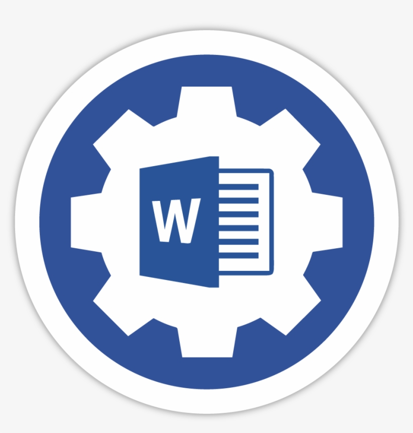 Download Word Graphic Image, Visual Fluff - Logo Word | Transparent PNG ...