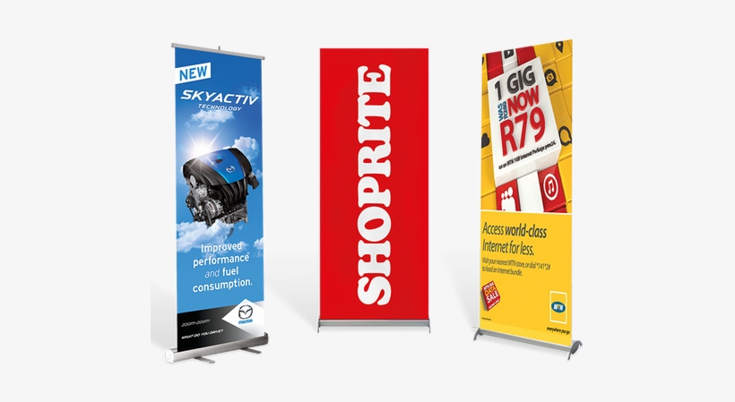Pull Up Banners Are An Effective And Portable Way To - Banner PNG Image ...