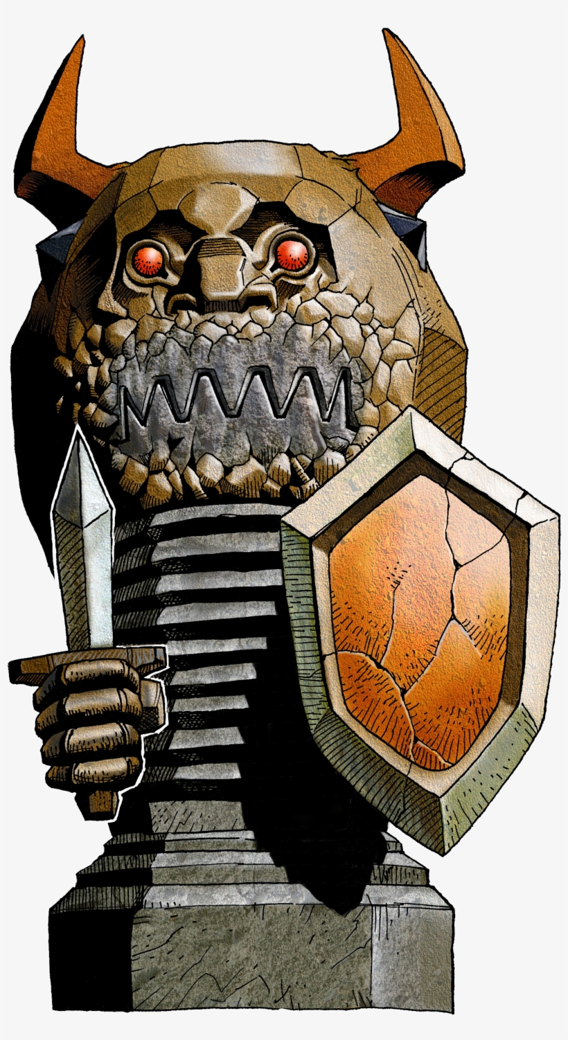 Legend Of Zelda Statue Enemy PNG Image | Transparent PNG Free Download ...