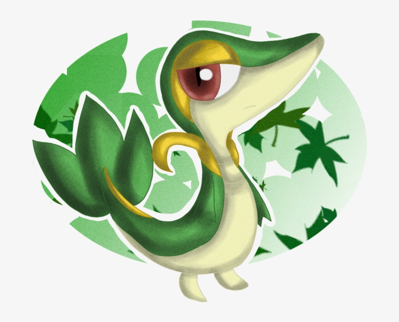 Snivy By Wildguniek-d3l5af9 - Autumn Leaf Yellow Leaves By Eclectic ...