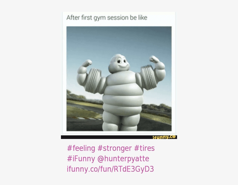 Be Like, Gym, And Working Out - Michelin Man PNG Image | Transparent ...