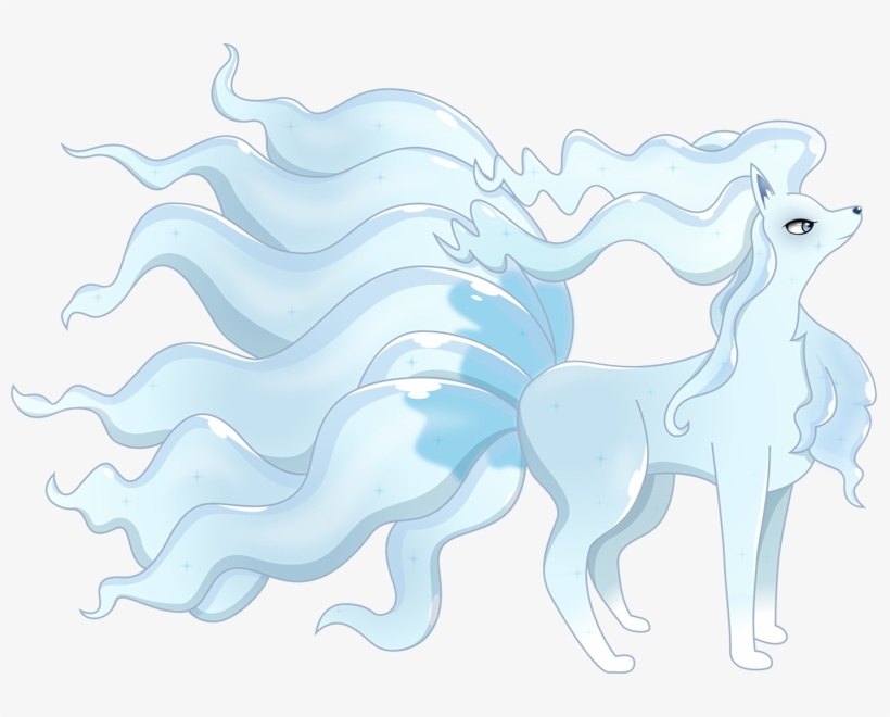 Download Shiny Alolan Ninetales Pokédex | Transparent PNG Download ...