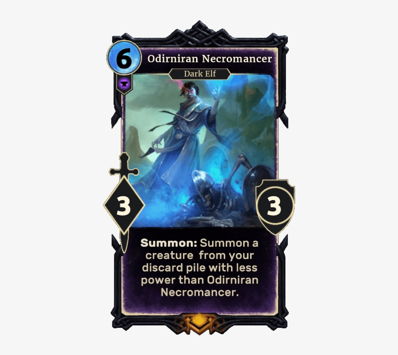 Odirniran Necromancer - Card - Legends Decks - The - Elder Scrolls ...