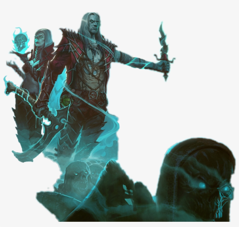 The Necromancer - " - Diablo Rise Of The Necromancer PNG Image ...