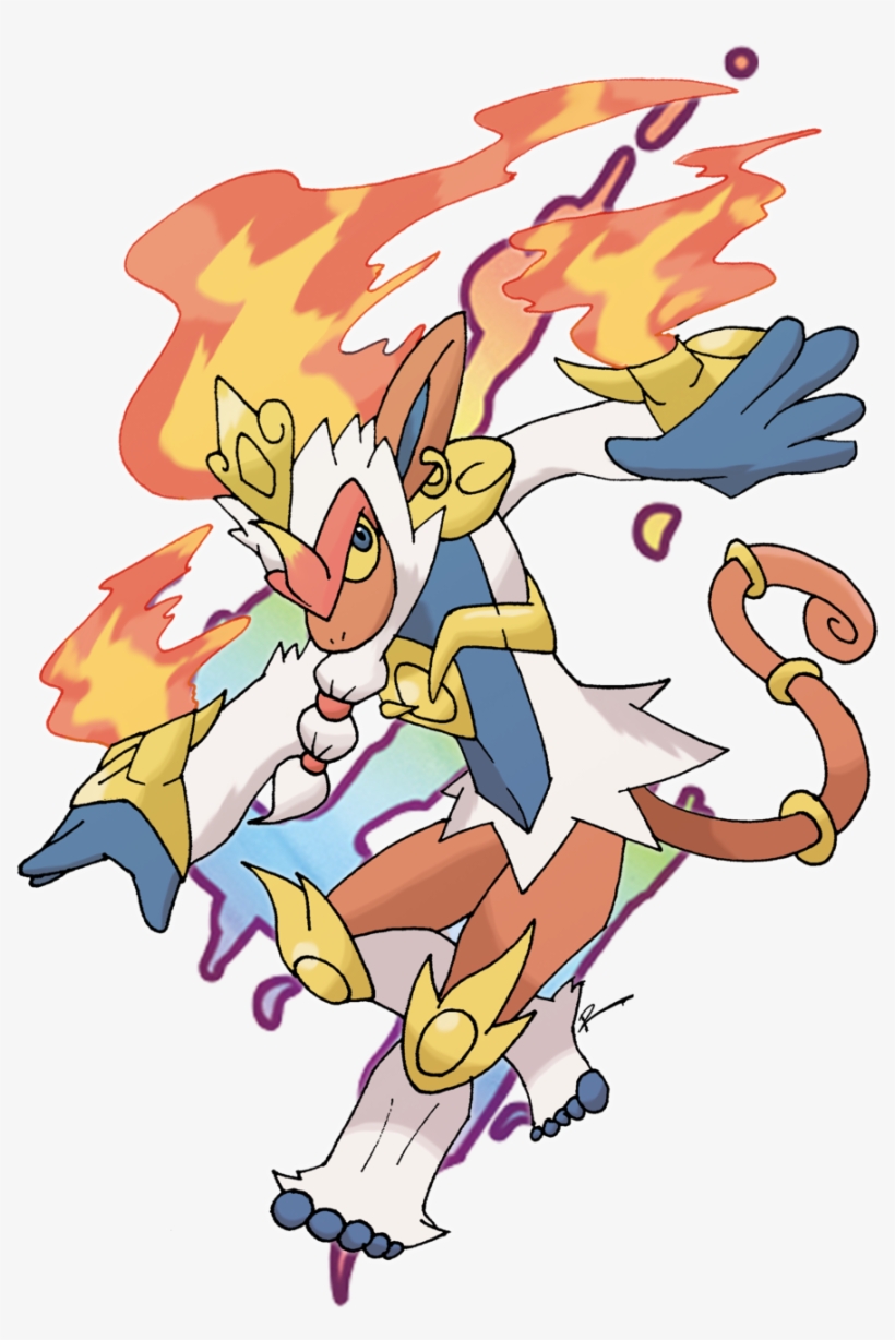Mega Infernape V - Mega Infernape Fan Art PNG Image | Transparent PNG ...
