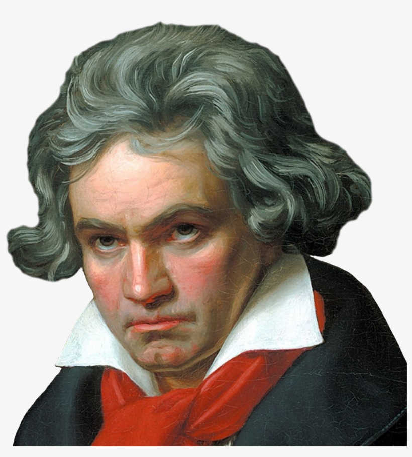 Download > - Beethoven Cutout - Ludwig Van Beethoven | Transparent PNG ...