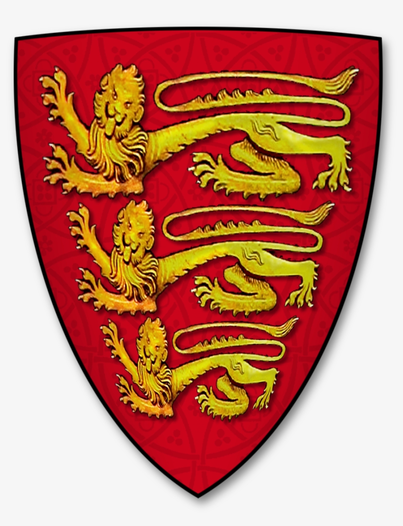 Parliamentary Roll Shield 0001 "le Roy De Engletere" - King Edward I ...