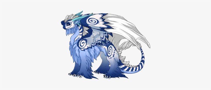 Female Tundra Cherub - Flight Rising Tundra Female PNG Image ...